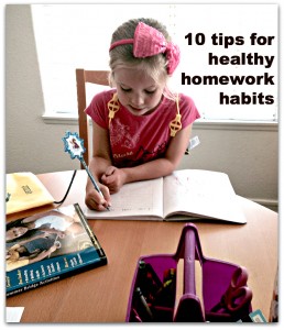 Healthy Homework Habits – Tiny Oranges | OC Mom Blog | Inspiring moms ...
